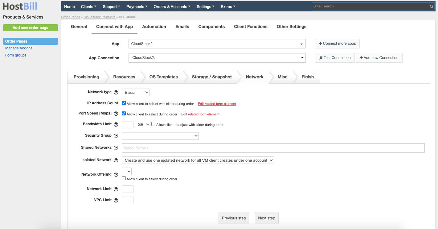 New Admin Area Widgets Cloudstack Update More News Hostbill Blog